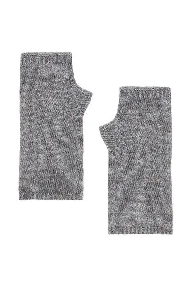 Jenni Kayne Fingerless Gloves - Grey