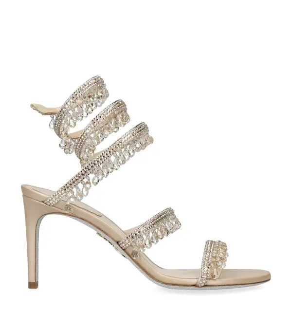 Rene Caovilla Chandelier 80 Leather Sandals