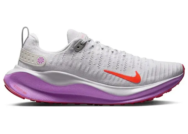 Nike React Infinity Run 4 - Vast Grey/hyper Violet/bright Crimson