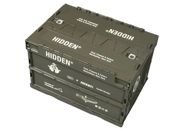 HIDDEN NY Stackable Crate