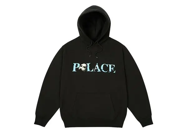 PALACE Phantom Of The Opera Hood - Black