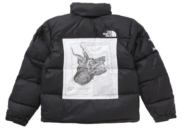 Supreme The North Face Nuptse Jacket - Black