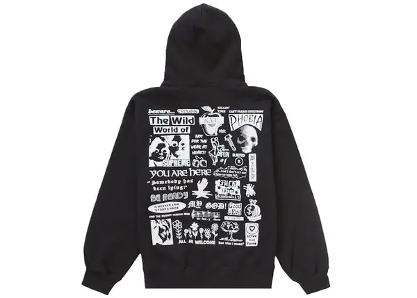 Supreme Embroidered Hooded Sweatshirt