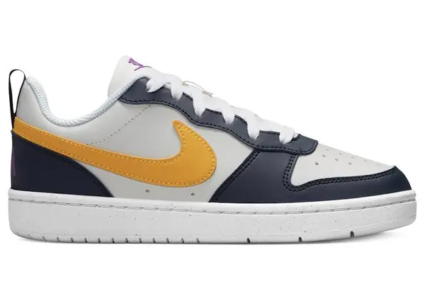 Nike Court Borough Low Recraft Sneakers - Phantom/white/obsidian
