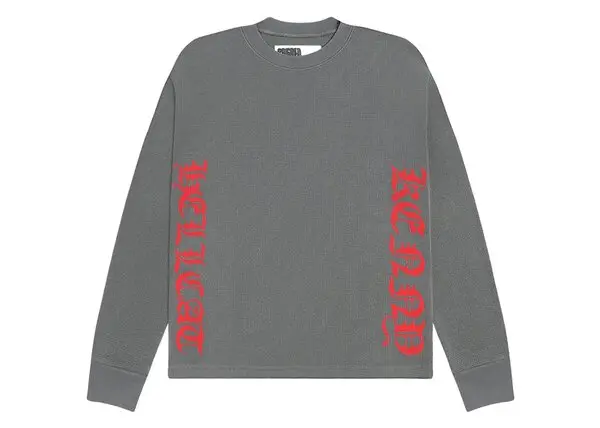 SP5DER Hellcat Kenny Thermal Long Sleeve Shirt - Grey