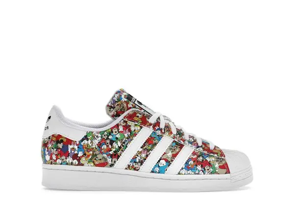 Adidas Superstar Disney Mickey Sneakers - Core Black/cloud White/wonder White