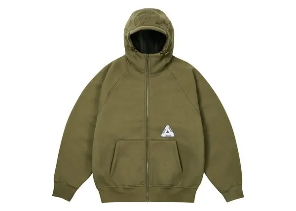 PALACE Thermal Bonded Cap Hood - Olive