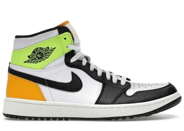 JORDAN 1 Retro High Golf - White/university Gold/volt