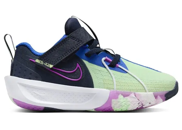 Nike Gt Cut 3 Se Hyper Violet Sneakers - Obsidian/vapor Green/hyper Royal