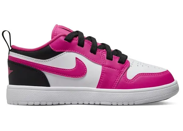 JORDAN 1 Low Alt Sneakers - White/black/fierce Pink
