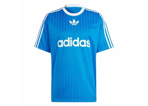 Adidas Adicolor Tee Shirt - Blue Bird/white