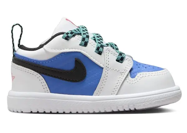 JORDAN 1 Low Alt Se Sneakers - White/hyper Royal/hyper Jade