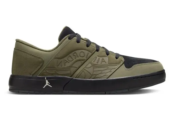 JORDAN Nu Retro 1 Low Sneakers - Medium Olive/light Bone/anthracite