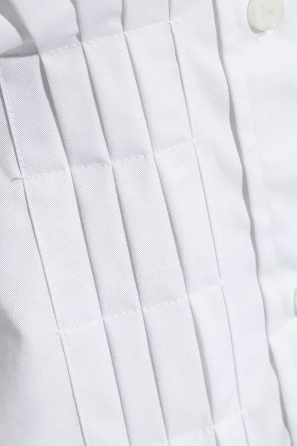Isabel Marant Étoile Pleated Cotton Poplin Shirt