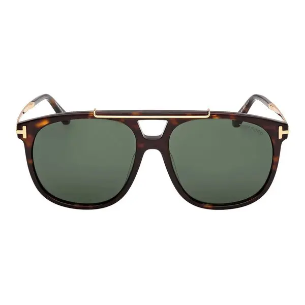 TOM FORD Havana Navigator Sunglasses - Brown