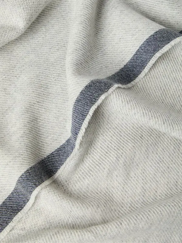 Brunello Cucinelli Cashmere Scarf - Grey