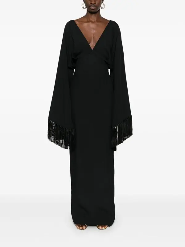TALLER MARMO Magnifique Fringe Gown