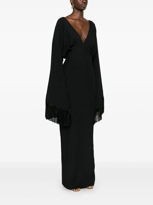 TALLER MARMO Magnifique Fringe Gown