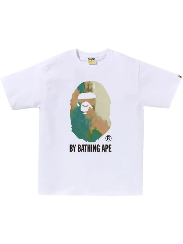 A BATHING APE Logo-print T-shirt - White
