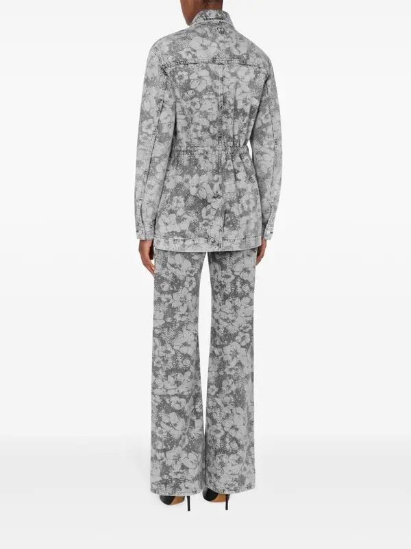 Moschino Floral-print Cotton Jacket