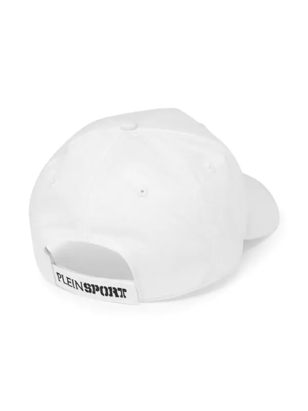 PLEIN SPORT Tiger Baseball Cap - White