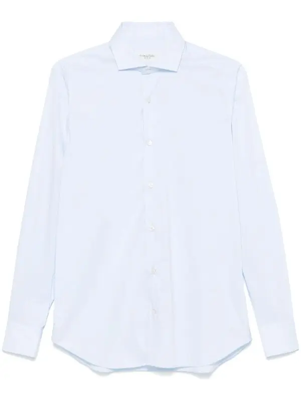 TINTORIA MATTEI 954 Cutaway-collar Shirt