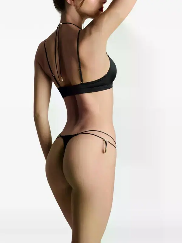 MAISON CLOSE French Kiss Thong - Black