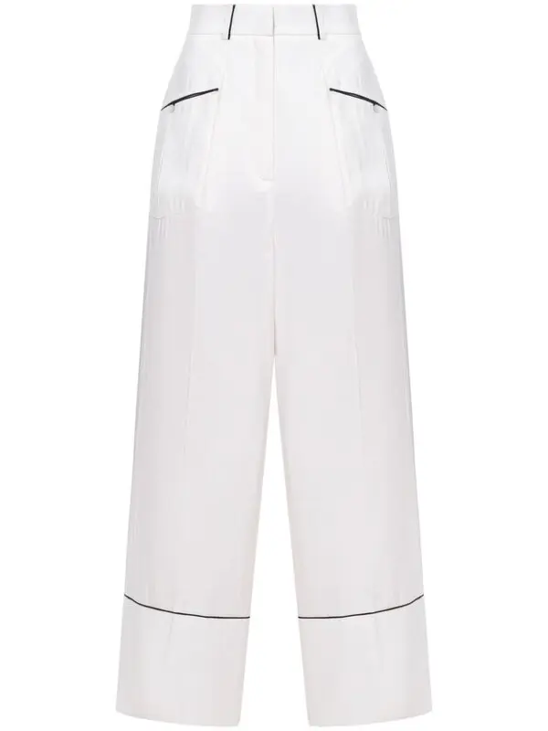 A.M.G. Piped-trim Trousers