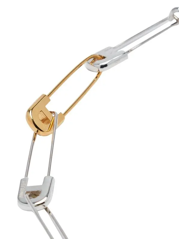 Ambush Small Safety Pin Necklace - Silver | Editorialist
