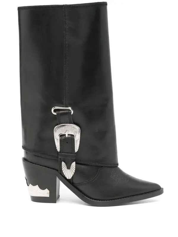 Toga 70mm Buckle-detailed Boots