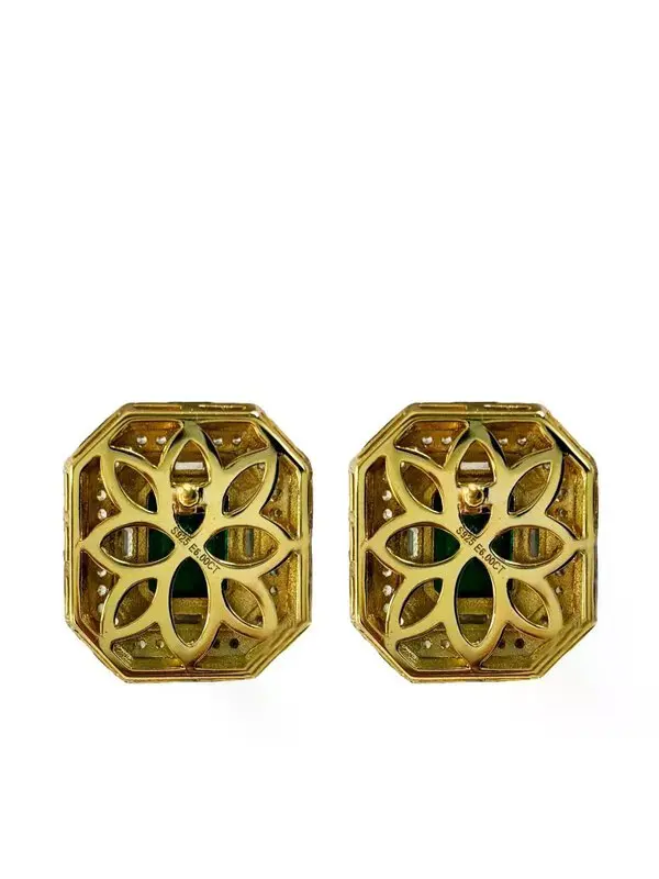 JUWELINA PARIS Byzantine Stud Earrings
