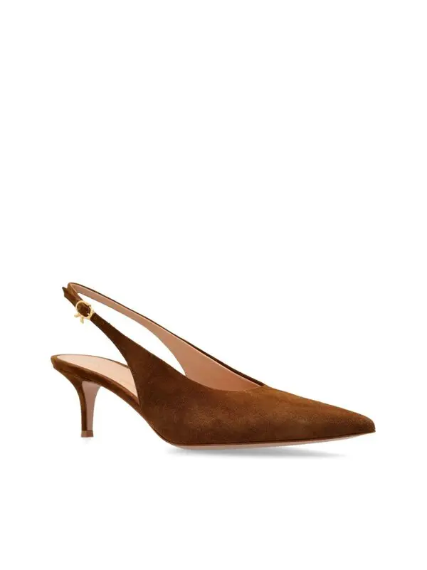 GIANVITO ROSSI 55mm Robbie Pumps - Brown