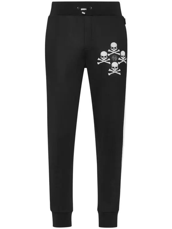 Philipp Plein Skull & Bones Track Pants