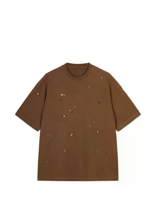 JNBY Beaded T-shirt - Brown