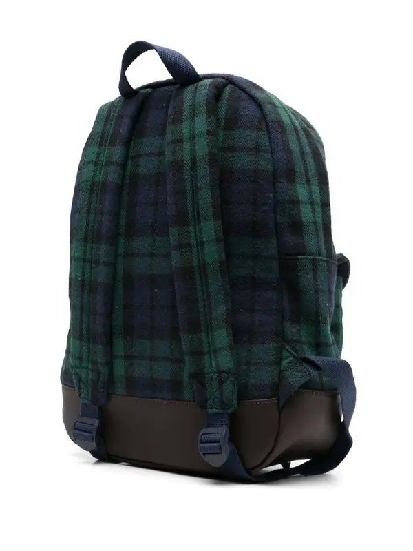 MC2 SAINT BARTH Tartan-print Backpack