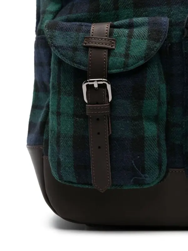 MC2 SAINT BARTH Tartan-print Backpack
