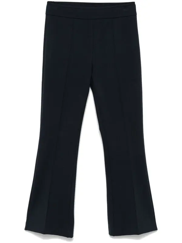 BLANCA VITA Flared Trousers - Blue