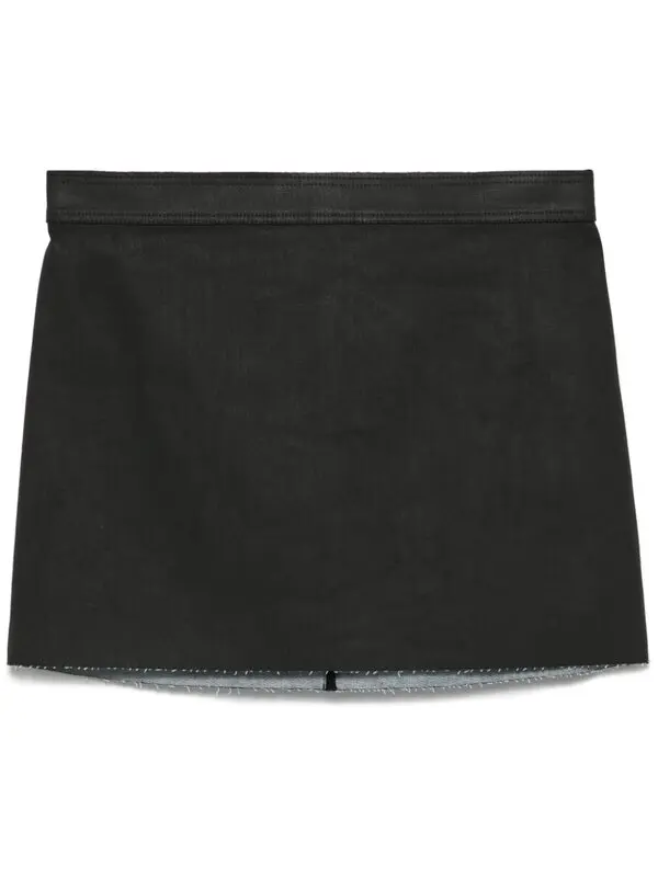 Rick Owens Denim Mini Skirt