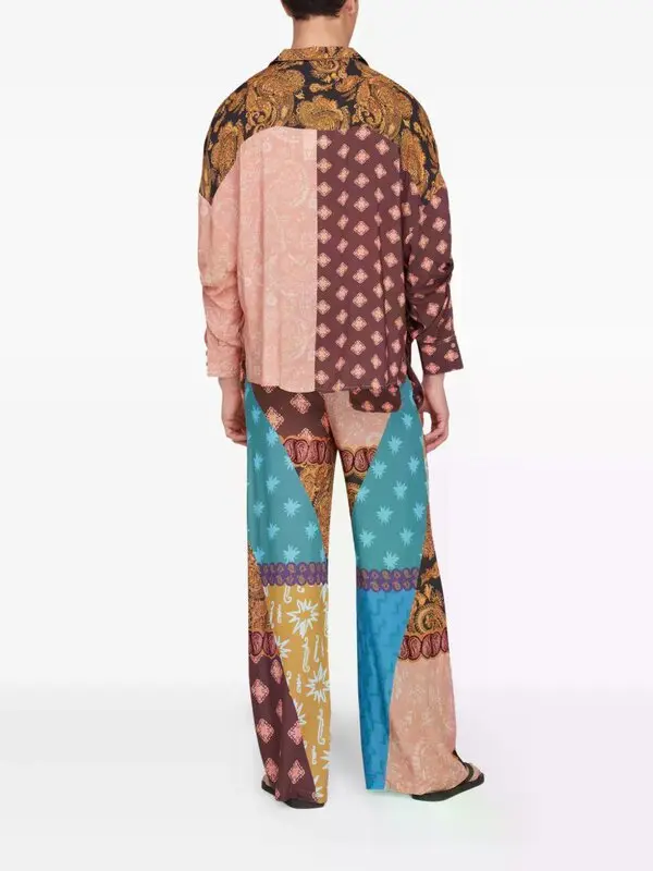 DONDE ESTEBAN Estrellitas Printed Shirt - Brown