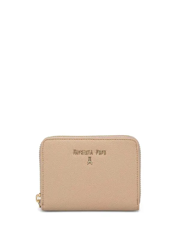 Patrizia Pepe Logo Plaque Wallet - Neutrals
