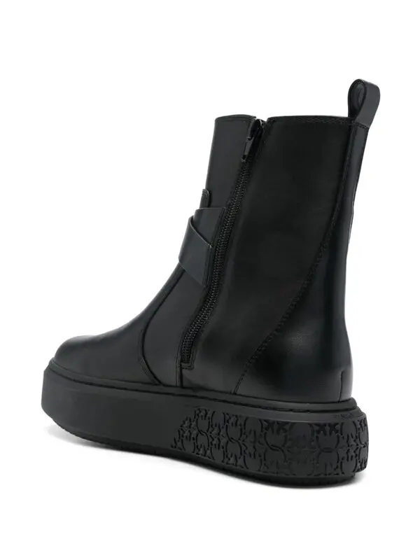 Pinko Leather Ankle Boots