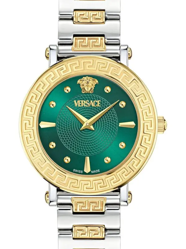 Versace Greca Sphere 35mm Watch - Green