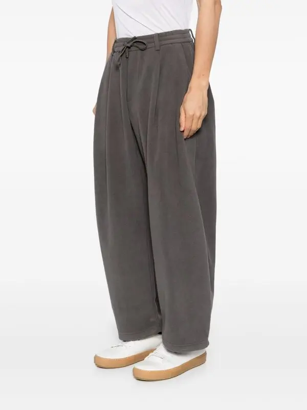 CROQUIS Fleece Tapered Trousers - Grey