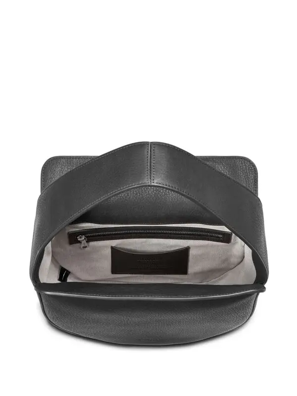 Shinola Grained-leather Shoulder Bag