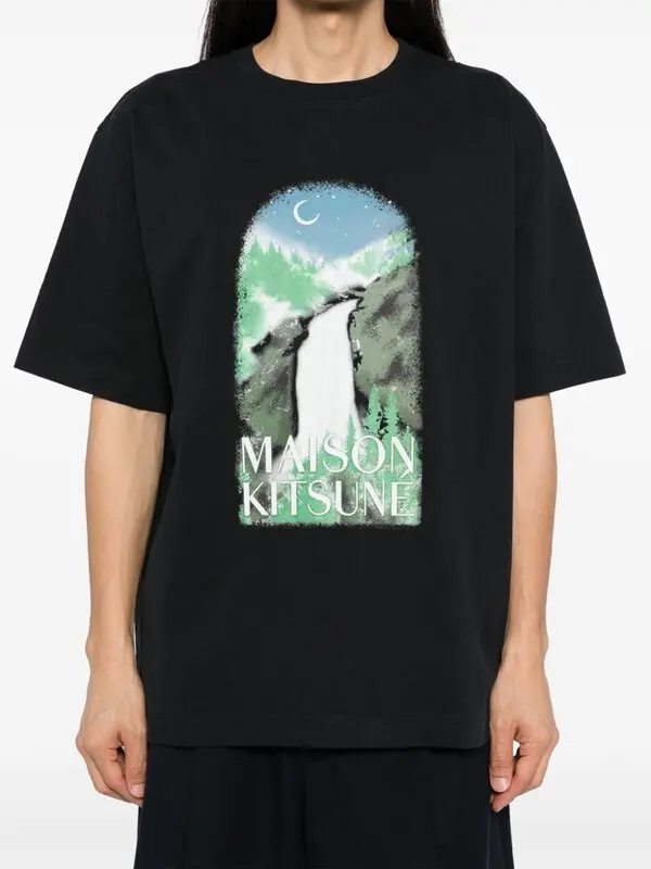 Maison Kitsuné Waterfall Oversize T-shirt