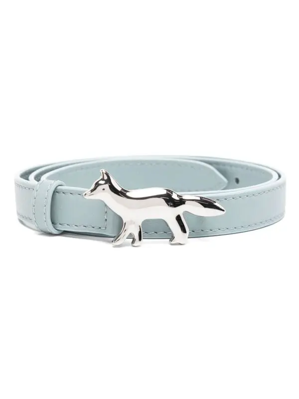 Maison Kitsuné Baby Fox Belt In Blue - 26% Off | Editorialist