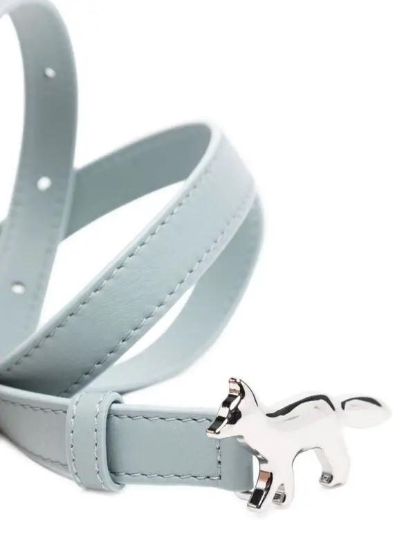 Maison Kitsuné Baby Fox Belt In Blue - 26% Off | Editorialist