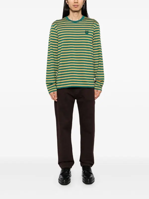 Maison Kitsuné Fox Head Long-sleeved T-shirt