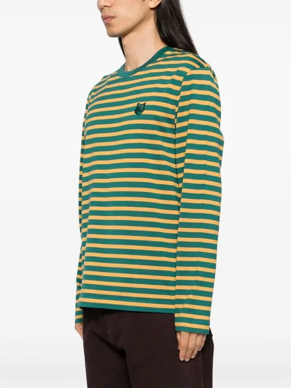 Maison Kitsuné Fox Head Long-sleeved T-shirt