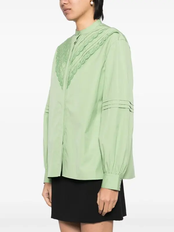 Maison Kitsuné Craft Embroidery Blouse